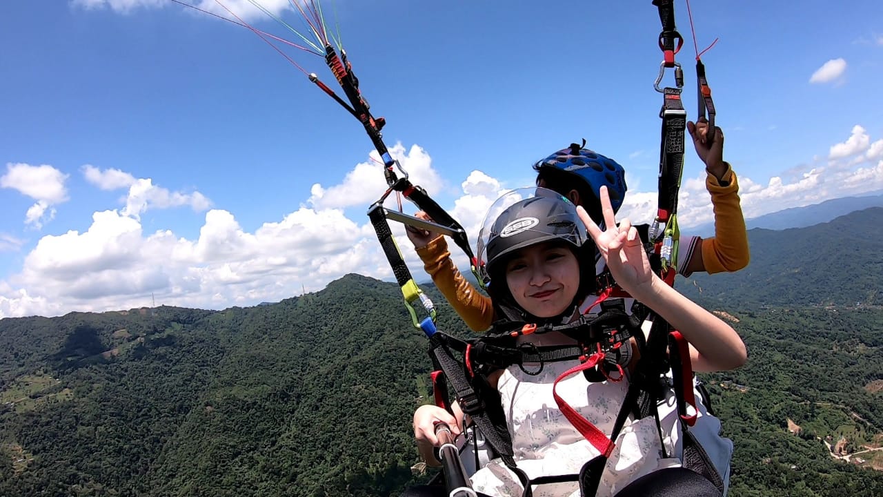 247Go - 沙巴 可可山滑翔伞(2人成行) | Sabah Kokol Hill Paragliding (2 pax & above)